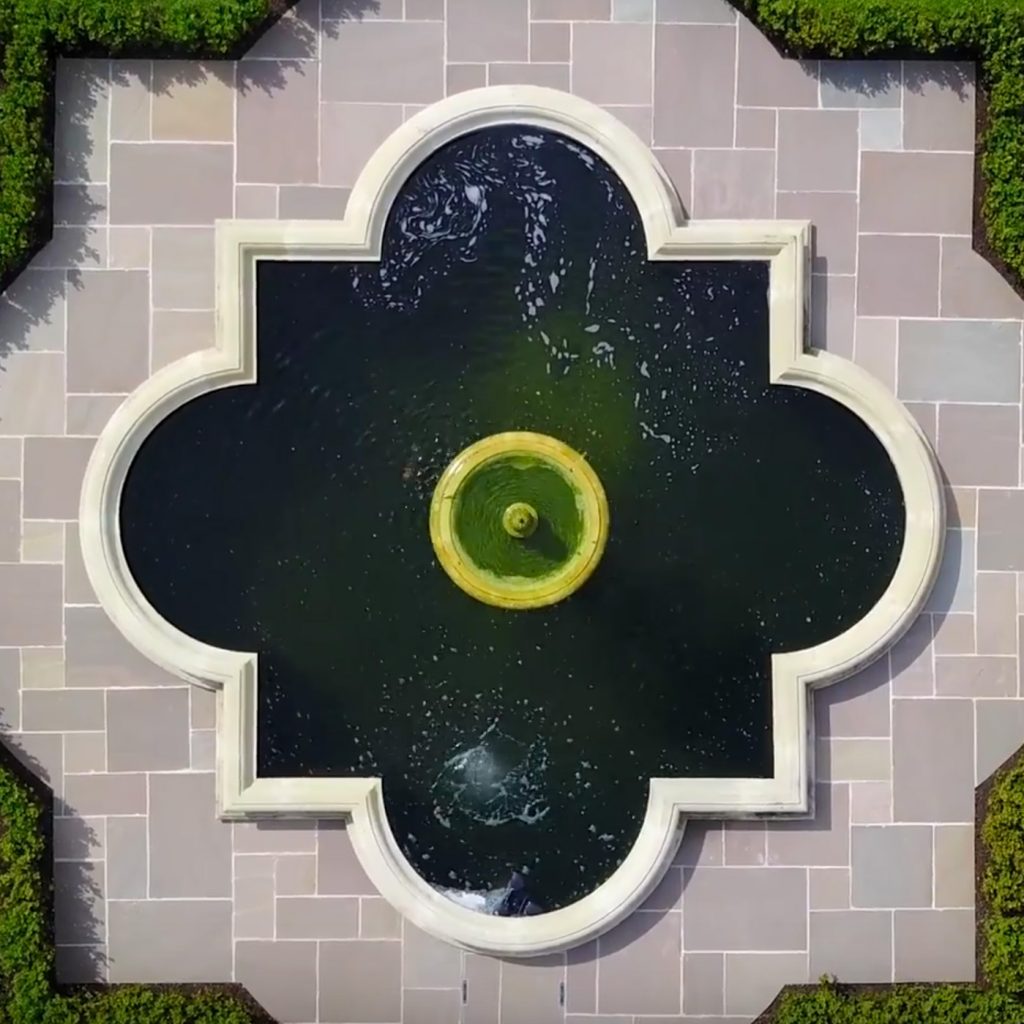 Sienna Fountain Pool Surround